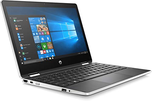 HP - Pavilion x360 2-in-1 11.6" Touch-Screen Laptop - Intel Pentium - 4GB Memory - 128GB Solid State Drive - Ash Silver Keyboard Frame, Natural Silver