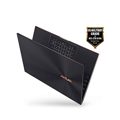 ASUS ZenBook Flip S13 OLED Ultra Slim Laptop, 13.3 4K Touch, Intel Evo Platform Core i7-1165G7 CPU, 16GB RAM, 1TB SSD, Thunderbolt4, TPM, Windows10Pro, AI noise-cancellation, Jade Black, UX371EA-XB76T