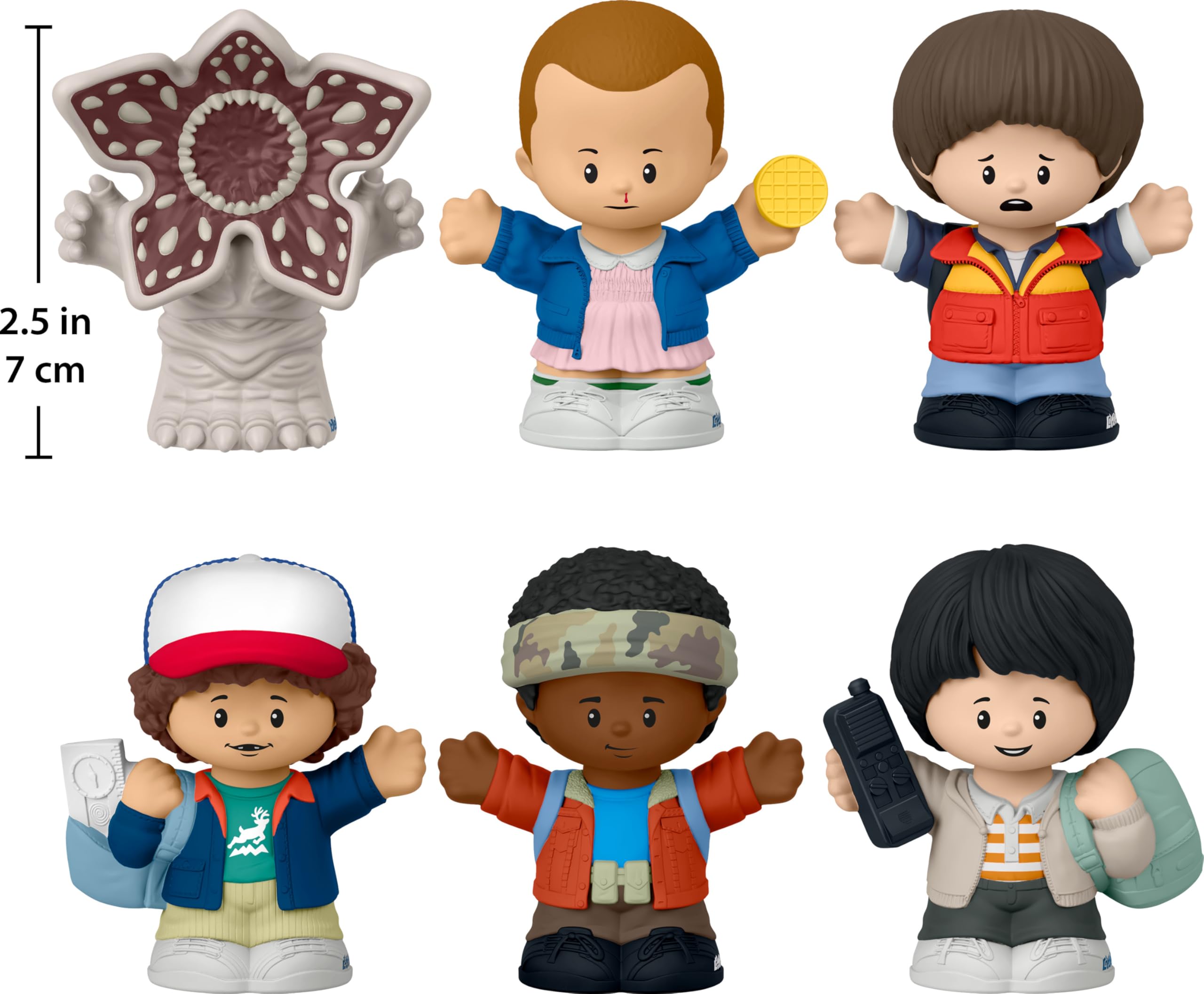 Little People Collector Stranger Things Castle Byers Special Edition Set, 6 Figures for Adults & Fans in a Gift Display Box