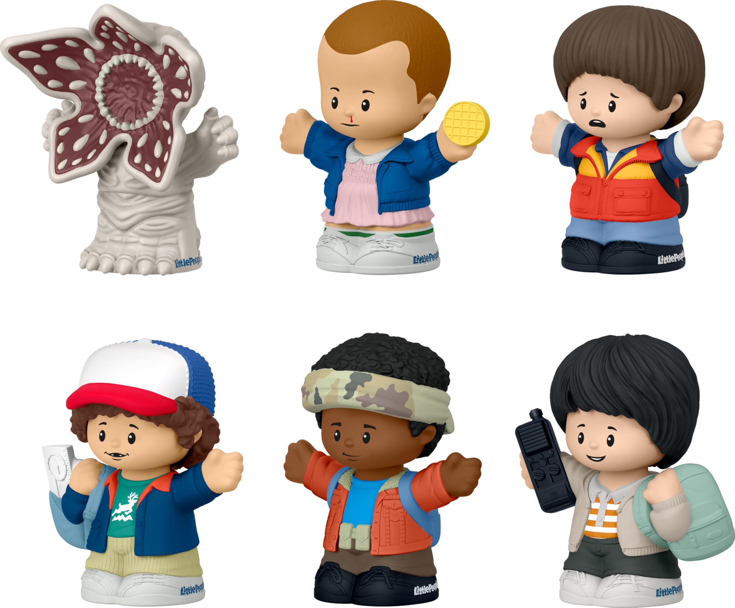 Little People Collector Stranger Things Castle Byers Special Edition Set, 6 Figures for Adults & Fans in a Gift Display Box