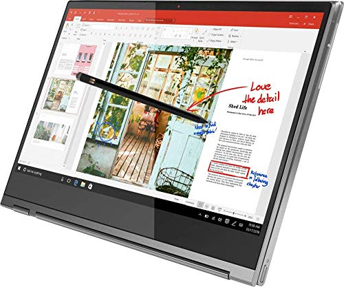 Lenovo Yoga C930 2-in-1 Laptop Premium 2019, 13.9 FHD IPS Touchscreen, Intel 4-Core i7-8550U, 12GB DDR4, 256GB PCIe SSD, Dolby Audio Backlit KB Win Ink Active Pen Thunderbolt Fingerprint Win 10