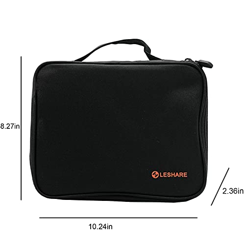Outdoor Yoyo Toy Equipment Protective Bag Storage Bag, 8 Hole Yoyo Protective Bag with Inner Zippered Pocket