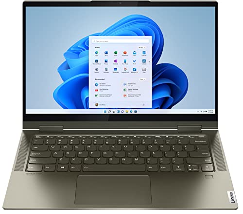 Lenovo - Yoga 7i 2-in-1 14" Touch Screen Laptop - Intel Evo Platform Core i5 - 12GB Memory - 512GB Solid State Drive - Dark Moss
