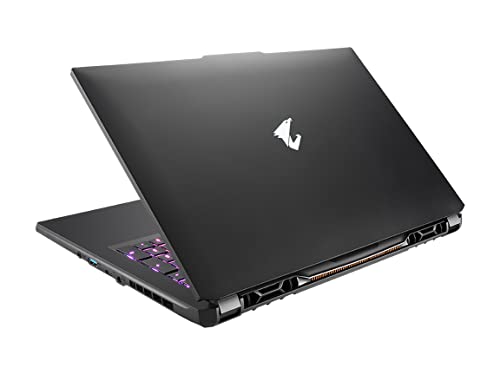 GIGABYTE AORUS 17 XE5 (17.3" FHD 360Hz, Intel 12th Gen i7-12700H, 32GB DDR5 RAM, 1TB PCIe SSD, NVIDIA GeForce RTX 3070Ti), Thin Bezel Gaming Laptop, Thunderbolt 4, RGB Backlit, Win 11 Home