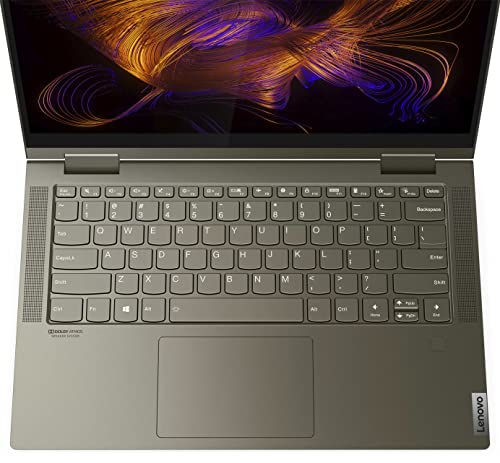 Lenovo - Yoga 7i 2-in-1 14" Touch Screen Laptop - Intel Evo Platform Core i5 - 12GB Memory - 512GB Solid State Drive - Dark Moss