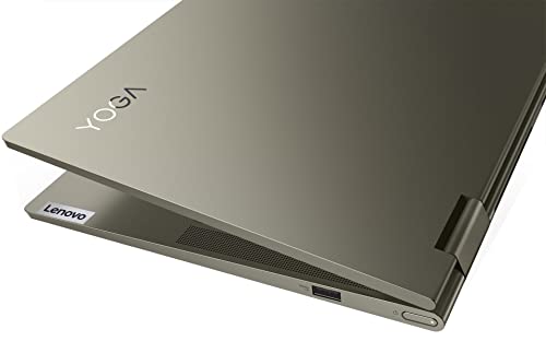 Lenovo - Yoga 7i 2-in-1 14" Touch Screen Laptop - Intel Evo Platform Core i5 - 12GB Memory - 512GB Solid State Drive - Dark Moss