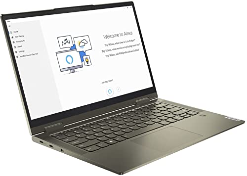 Lenovo - Yoga 7i 2-in-1 14" Touch Screen Laptop - Intel Evo Platform Core i5 - 12GB Memory - 512GB Solid State Drive - Dark Moss