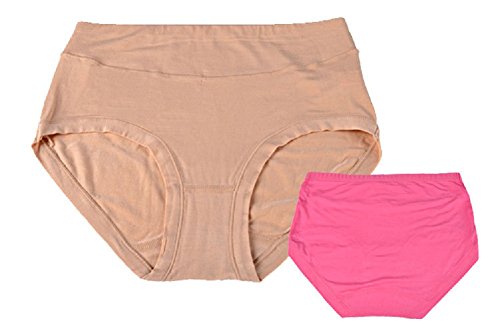 C.X Trendy Women's 8-Pack Cotton Seamless Brief Panty (S, Assorted)