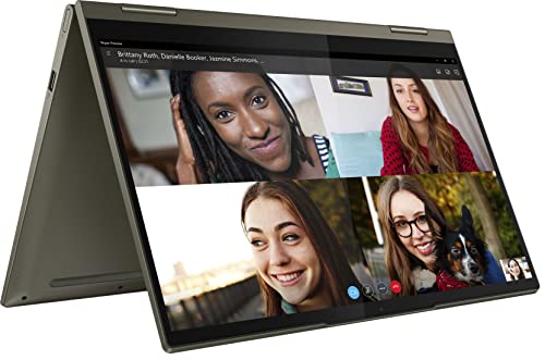 Lenovo - Yoga 7i 2-in-1 14" Touch Screen Laptop - Intel Evo Platform Core i5 - 12GB Memory - 512GB Solid State Drive - Dark Moss