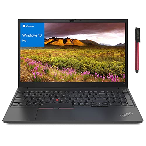 ThinkPad E15 Gen 2 Business Laptop Computer, 15.6" FHD Anti-Glare, Intel Quad-Core i5-1135G7 (Beat i7-1065G7), 8GB DDR4 RAM, 256GB PCIe SSD, WiFi 6, BT 5.2, Windows 10 Pro, 64GB Flash Drive