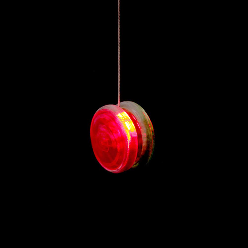 LED Light Up Yo Yo Yoyo for Kids Beginner Yoyo for Kids Responsive Ball Bearing Yoyo 4 Pack