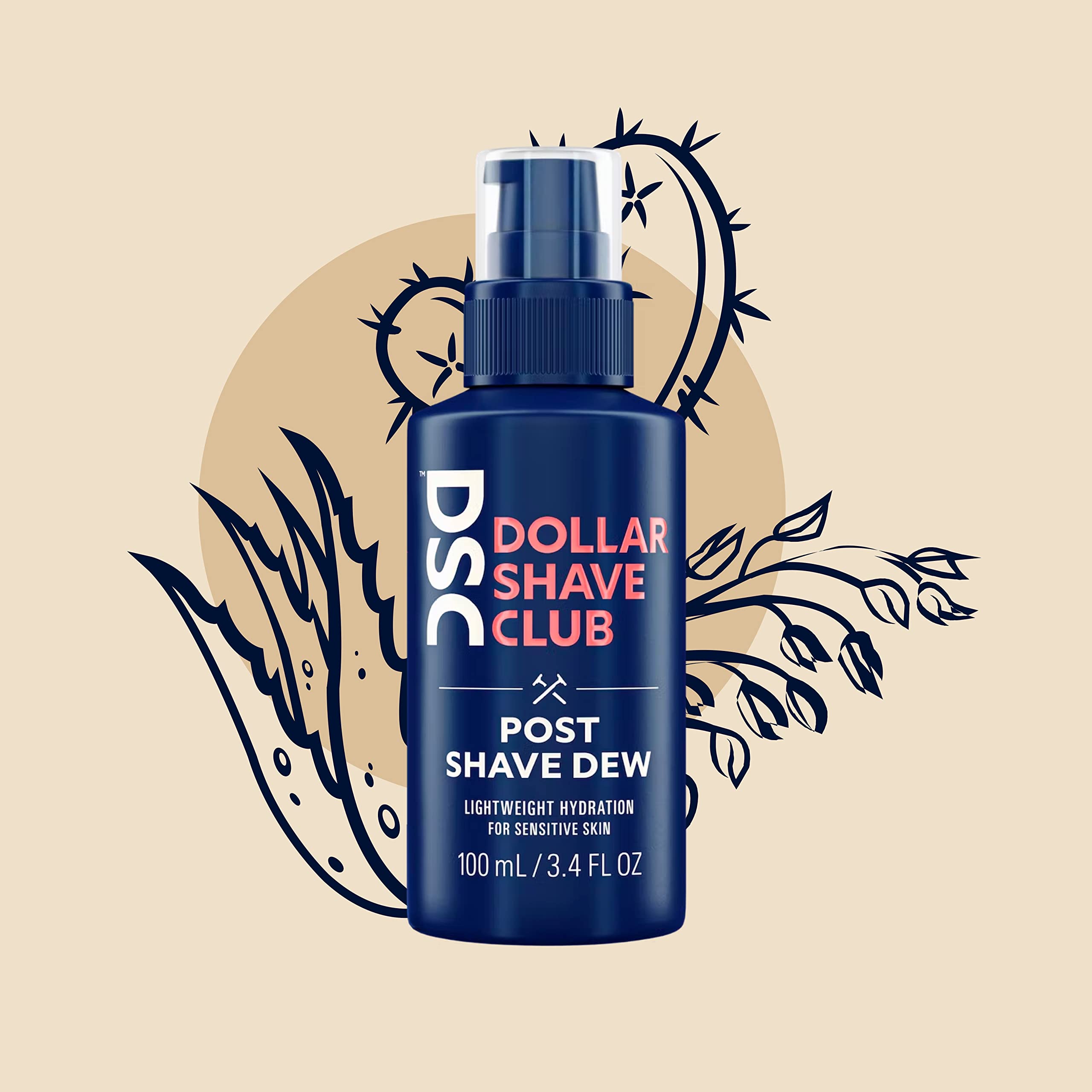 Dollar Shave Club | The Fundamental Grooming Set | Double Header Electric Trimmer, Shave Cream (3 oz), 4 Blade Razor Cartridges (4), Post Shave Dew (3.4 oz) | Our Best Shave Bundle Yet, Black