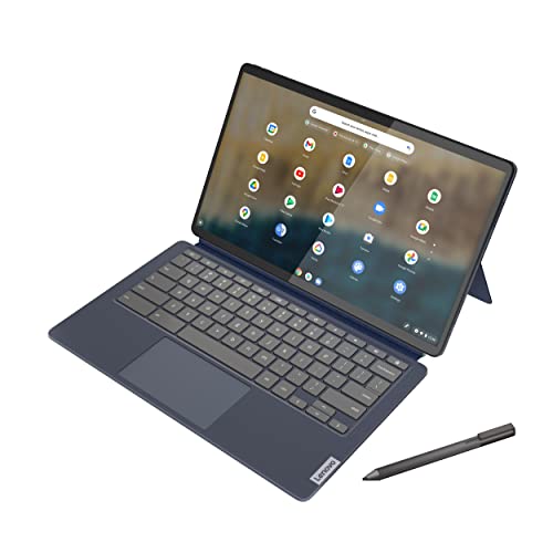Lenovo IdeaPad Duet 5 Chromebook, OLED 13.3" FHD Touch Display, Snapdragon SC7180, 4GB RAM, 64GB Storage, Qualcomm Adreno Graphics, Chrome OS, Abyss Blue