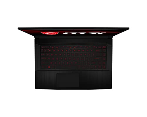 MSI 2022 GF63 Thin 15.6" FHD IPS Display Gaming Laptop Intel Quad-Core i5-10300H Nvidia GTX 1650 Max-Q 4GB 16GB RAM DDR4 512GB NVMe SSD 4k HDMI WiFi AX USB C RJ45 Backlit Keyboard Windows 10 w/USB