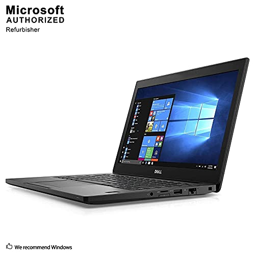 Dell Latitude 7280 12.5 Inch Business Laptop, Intel Core i5-7300U up to 3.5GHz, 16G DDR4, 512G SSD, HDMI, Windows 10 Pro 64 Bit Multi-Language Support English/French/Spanish(Renewed)