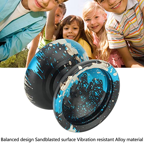 BAOK Alloy Yoyo, High Speed Balanced Weight Children's Yoyo, Professional Impact Resistant and Unresponsive for Adult Competition (Type B)