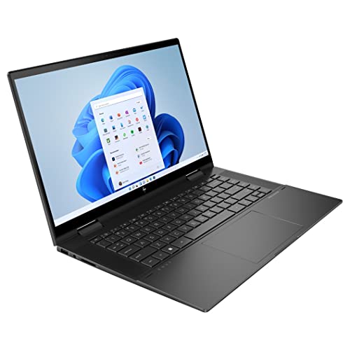 HP Envy X360 2-in-1 Touch Screen Laptop, 15.6" FHD IPS Display, AMD 6-Core Ryzen 5 5625U (Beat i7-1265U), 16GB DDR4 RAM, 1TB PCIe SSD, USB-C, HDMI, WiFi 6, SD Card Reader, Backlit KB, Win 11 Pro