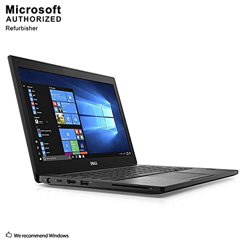 Dell Latitude 7280 12.5 Inch Business Laptop, Intel Core i5-7300U up to 3.5GHz, 16G DDR4, 512G SSD, HDMI, Windows 10 Pro 64 Bit Multi-Language Support English/French/Spanish(Renewed)