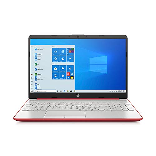2021 HP Pavilion 15.6" HD Laptop Computer, Intel Dual-core Pentium Processor, 16GB RAM, 512GB SSD, HD Webcam, Intel UHD Graphics 605, Bluetooth, USB-C, HDMI, Win 10, Red, 32GB SnowBell USB Card
