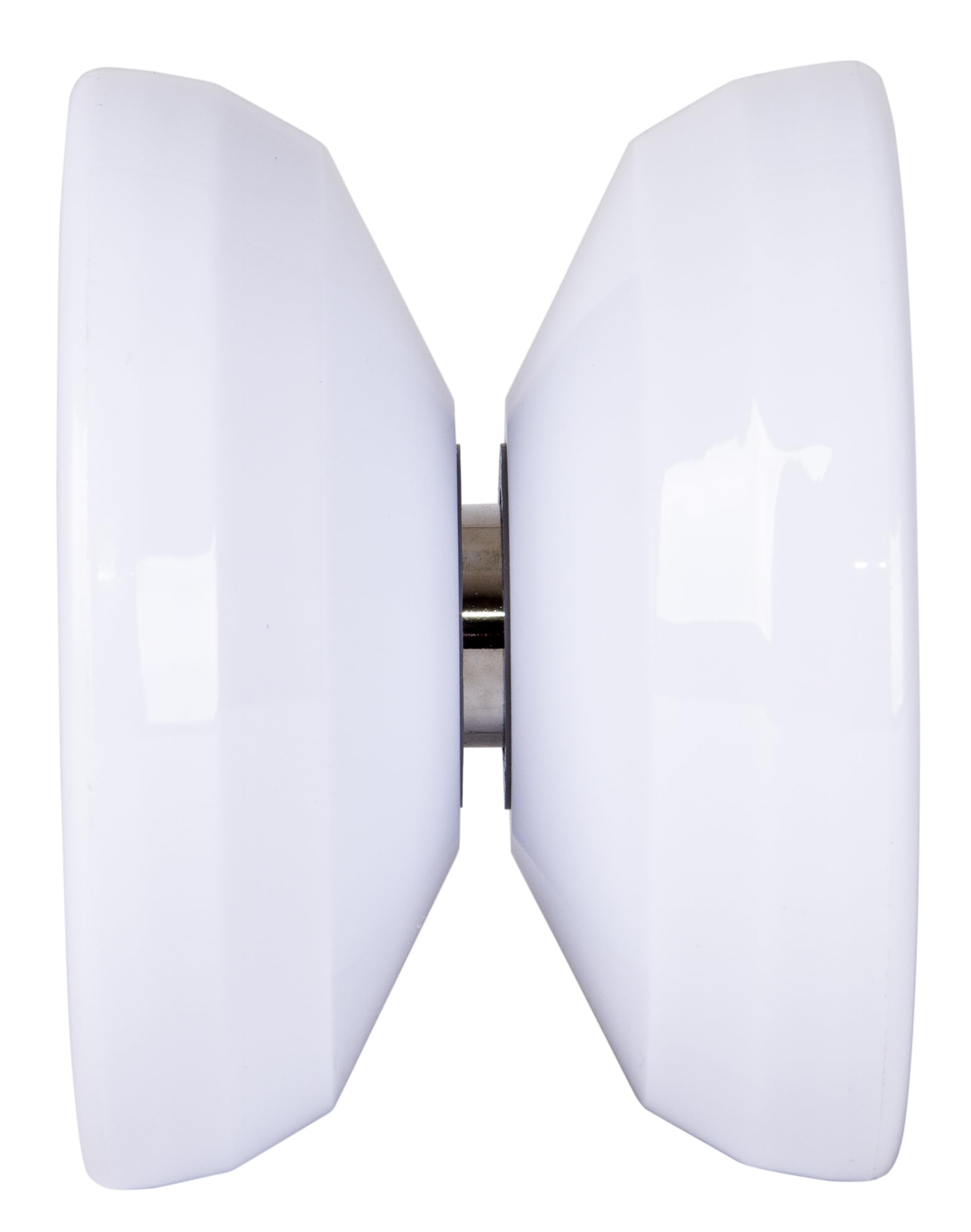 Duncan Toys Freehand Yo-Yo, String Trick Yo-Yo with Counterweight, Ball Bearing Axle and Aluminum Body, White w/ Red Cap
