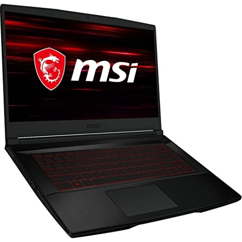 MSI GF63 Thin 10SCXR-222US 15.6" 8GB 256GB SSD Core i5-10500H 2.5GHz Win10H, Black