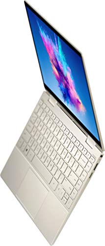 HP 2020 Envy x360 2-in-1 13.3" FHD IPS Touchscreen Laptop Intel Evo Platform 11th Gen Core i7-1165G7 8GB Memory 512GB SSD Pale Gold - Backlit Keyboard -Fingerprint Reader -Thunderbolt - WiFi 6