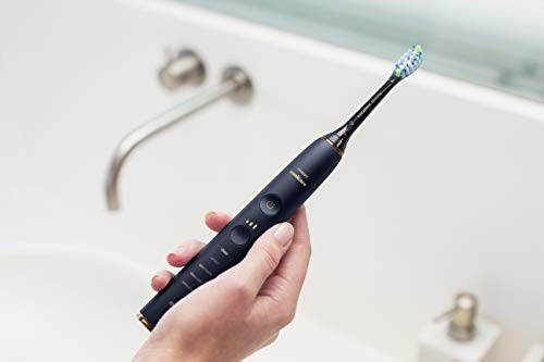 Philips Sonicare DiamondClean Smart 9750 Rechargeable Electric Power Toothbrush, Lunar Blue, HX9954/56