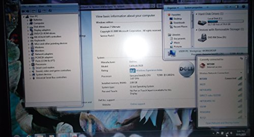 Dell Latitude D620 14.1-Inch Laptop (Intel Core Duo T2400 1.83GHz, 2GB, 80GB, DVD, Windows XP), Silver