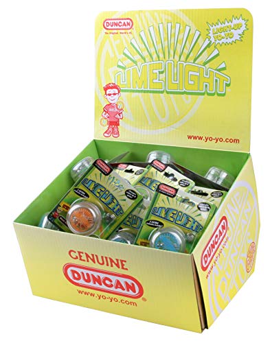 Duncan Toys Limelight LED Light-Up Yo-Yo, Beginner Level Yo-Yo with LED Lights, Mystery Color