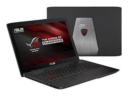 ASUS ROG GL552VW-DH71 15-Inch Gaming Laptop, Discrete GPU GeForce GTX 960M 2GB VRAM, 16GB DDR4, 1TB (ROG Metallic)