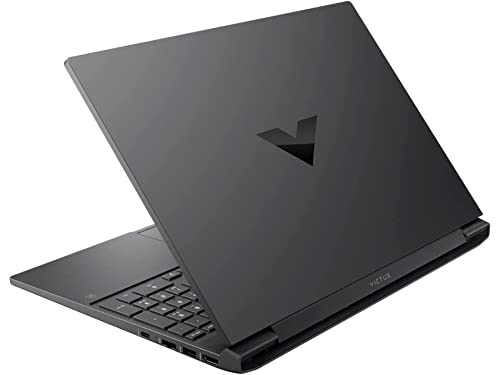 HP 2022 Victus 15.6" 144Hz Gaming Laptop, AMD Ryzen 7 5800H, 32GB RAM, 1TB PCIe SSD, NVIDIA GeForce RTX 3050 Ti Graphics, Backlit Keyboard, Windows 11 Pro, Gray, 32GB SnowBell USB Card