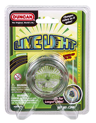 Duncan Toys Limelight LED Light-Up Yo-Yo, Beginner Level Yo-Yo with LED Lights, Mystery Color