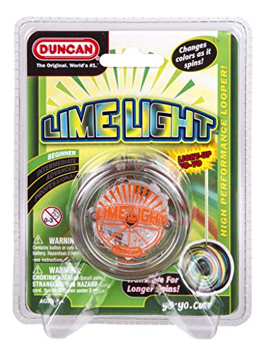 Duncan Toys Limelight LED Light-Up Yo-Yo, Beginner Level Yo-Yo with LED Lights, Mystery Color