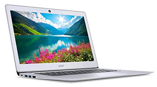 Acer Chromebook 14 CB3-431-12K1 14" Chromebook - 1366 x 768 - Atom x5 E8000-4 GB RAM - 32 GB Flash Memory - Sparkly Silver - Chrome OS - Intel HD Graphics - ComfyView - English (US) Keyboard -