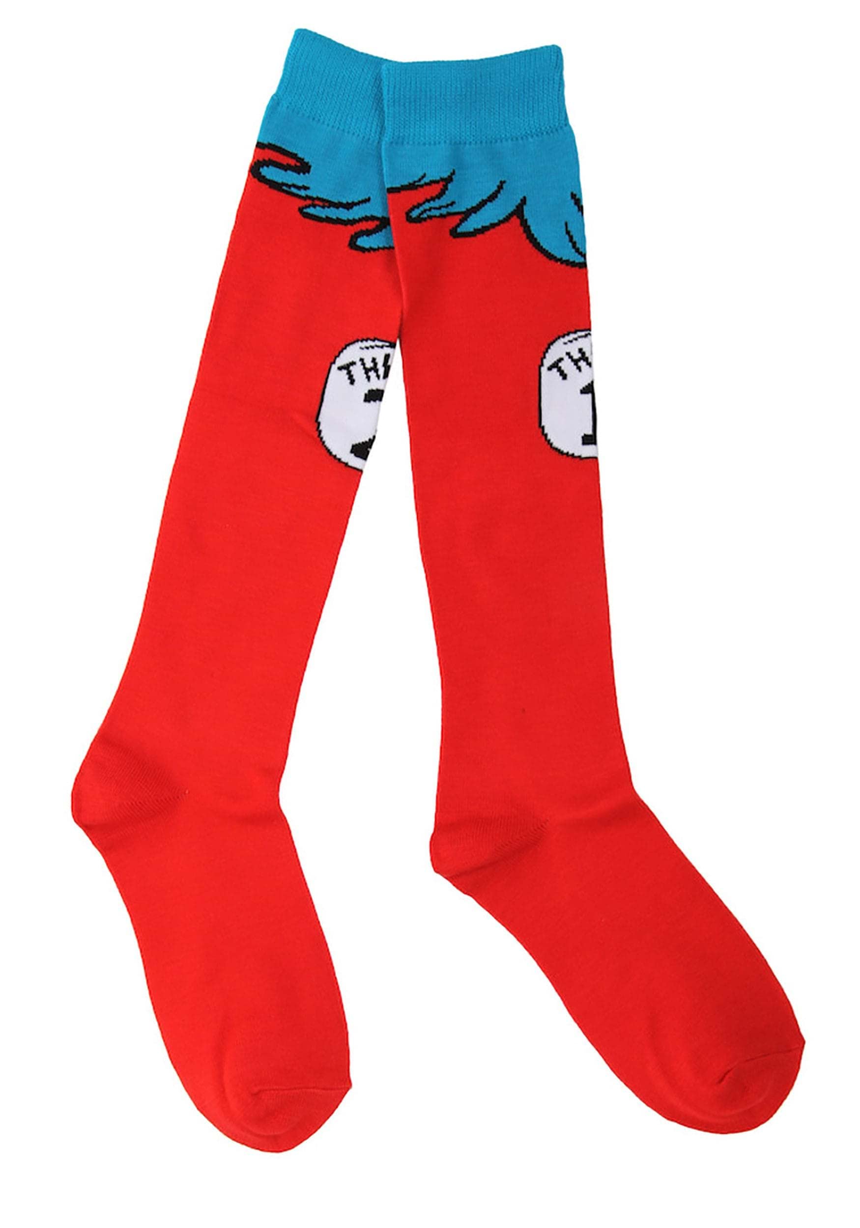 elope Dr. Seuss Thing 1 & 2 Costume Socks for Kids