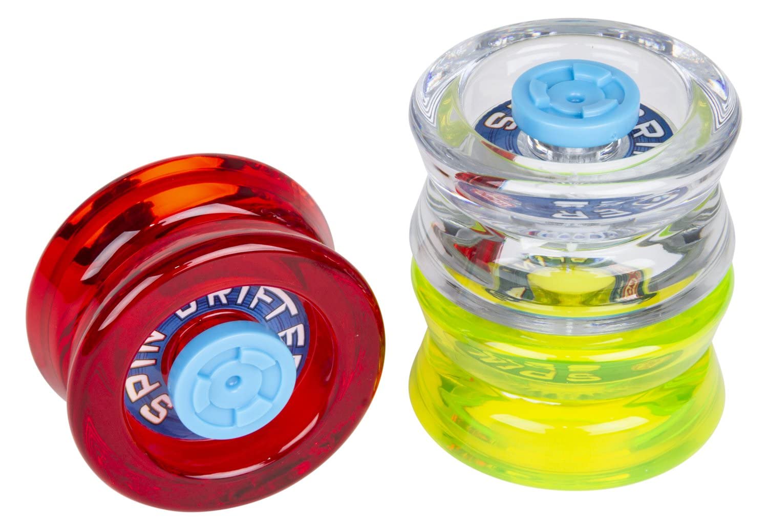 Duncan Toys Spin Drifter Yo-Yo, Side-Spinning Yo-Yo, Beginner to Advanced, Red, 1 Yo-Yo