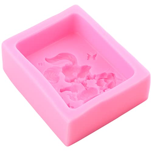 Mujiang 3D Easter Bunny Chocolate Silicone Mold Rabbit Flower Basket Fondant Mold For Cake Decorating Candy Gum Paste Polymer Clay Soap Set Of 1