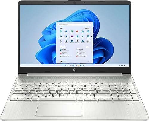 HP 2023 Newest Laptop,15.6" HD Display, AMD Ryzen 3 5300U(4-core) Processor, 8GB RAM, 256GB SSD, AMD Radeon Graphics, Webcam, Numeric Keypad, Wi-Fi, Bluetooth, Alpacatec MicroSD, Windows 11 Home
