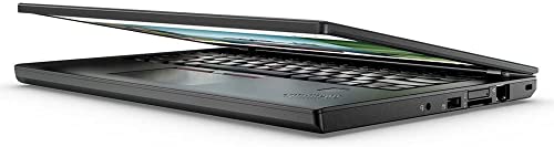 Lenovo ThinkPad X270 12.5" 8GB 256GB Intel Core i7-6600U X2 2.4GHz, Black (Renewed)
