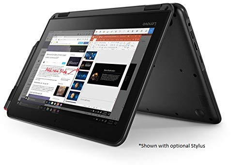 Lenovo wt-81FY000SUS 300e Winbook Touchscreen LCD 2 in 1 Notebook, Windows 10 Pro, Intel Celeron N3450, 1.1 GHz, 64 GB, 11.6 (Renewed)