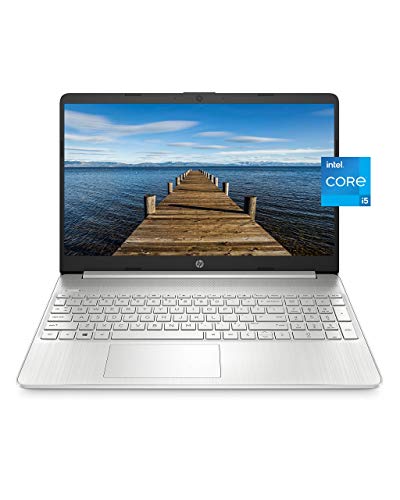HP 15 Laptop, 11th Gen Intel Core i5-1135G7 Processor, 8 GB RAM, 256 GB SSD Storage, 15.6 Full HD IPS Display, Windows 10 Home, HP Fast Charge, Lightweight Design (15-dy2021nr, 2020) (Renewed)