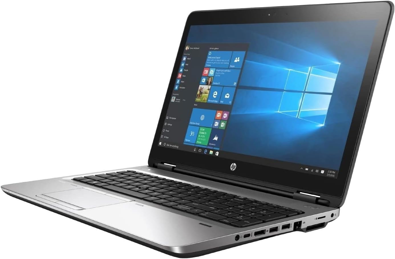 HP ProBook 650 G3 Business Laptop, Intel Core i5-7300U 2.5GHz Up to 3.1GHz, 16GB RAM, 512GB SSD, Backlit Keyboard, Fingerprint, CAM, 15.6" HD, Windows 10 Pro 64Bit (Renewed)