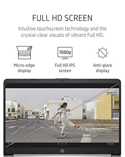 HP 15 Laptop, 11th Gen Intel Core i5-1135G7 Processor, 8 GB RAM, 256 GB SSD Storage, 15.6 Full HD IPS Display, Windows 10 Home, HP Fast Charge, Lightweight Design (15-dy2021nr, 2020) (Renewed)