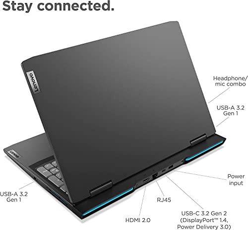 Lenovo Ideapad 3 Gaming 15.6" 120Hz FHD IPS Laptop, 6-Core AMD Ryzen 5 6600H(Beat i7-11700H), GeForce RTX 3050 Graphics, 16GB DDR4 RAM, 1024GB PCIE SSD, Backlit KeyBoard, HDMI CABLE, Win 11 Home, Grey