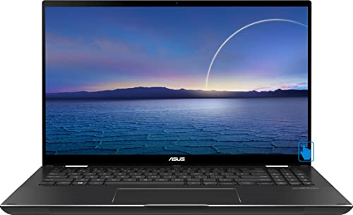 ASUS ZenBook Flip 15 Home & Entertainment 2-in-1 Laptop (Intel i7-1165G7 4-Core, 16GB RAM, 512GB PCIe SSD, GTX 1650 [Max-Q], 15.6" 60Hz Touch Full HD (1920x1080), Win 11 Pro) with Hub