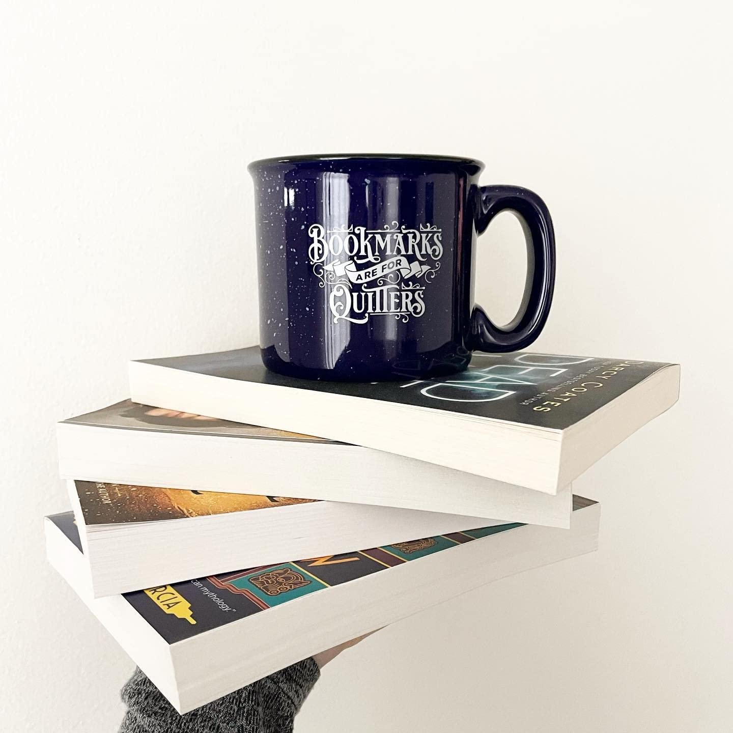Bad Bananas Librarian Gifts Mug Bookmarks Are For Quitters 15 oz Coffee/Tea Mug Gift for Book Lovers Women