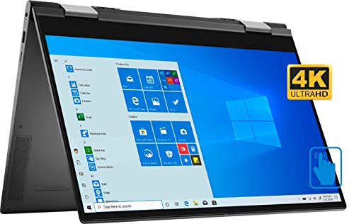 Dell Inspiron 7506-BLK Home and Business Laptop-2-in-1 (Intel i7-1165G7 4-Core, 16GB RAM, 1TB SSD, Intel Iris Xe MAX, 15.6" Touch 4K UHD (3840x2160), Active Pen, Fingerprint, WiFi, Win 10 Home)