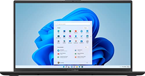 2022 Flagship ASUS VivoBook Business Thin Laptop, 15.6" HD Screen, Intel i3-1005G1 (Upto 3.4GHz, Beat i5-8250U), 12GB RAM, 256GB PCIe SSD, HD Graphic, Bluetooth,HD Webcam,Win 11 +HubxcelAccessory