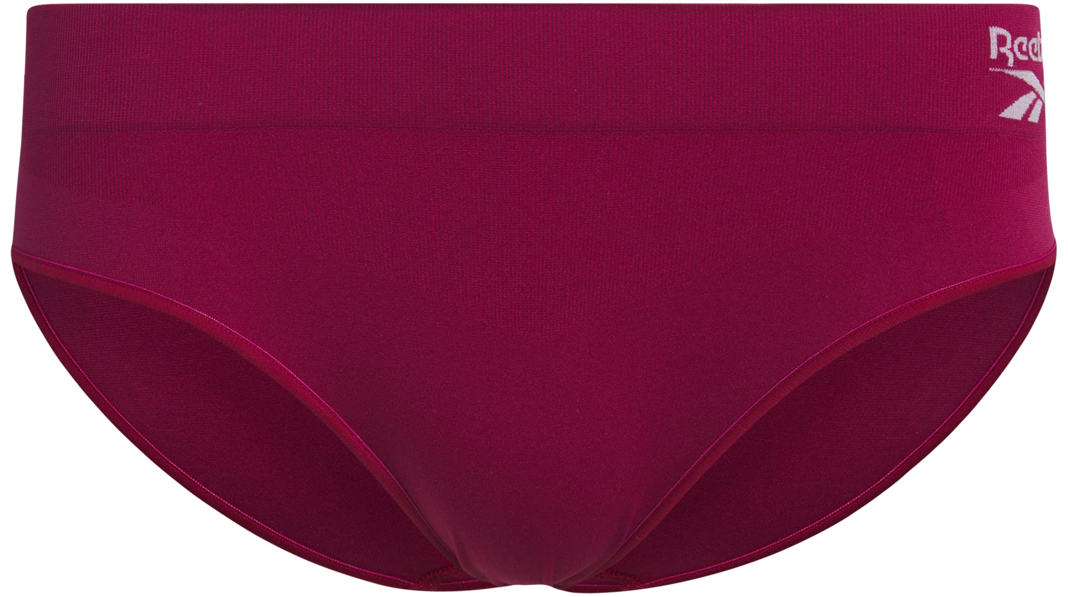 Reebok Women's Bikinis - 6 Pack Microfiber Seamless Womens Bikini Panties - Breathable Underwear for Women (S-XL), Size X-Large, Black/Anemone/Light Grey Melange
