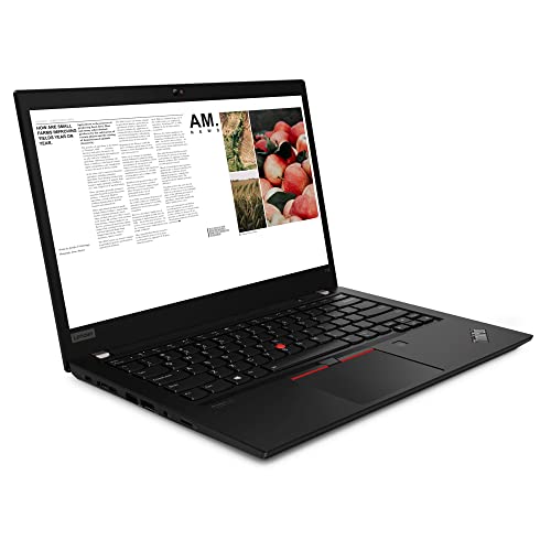 2022 Newest Lenovo ThinkPad T14, 14" FHD IPS Display, AMD Ryzen 5 Pro 4650U Hexa-Core Processor, AMD Radeon Graphics, 40GB RAM, 1TB PCIe SSD, Backlit Keyboard, Fingerprint Reader, Windows 10 Pro